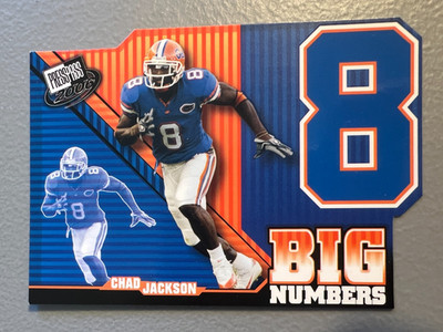 2006 Press Pass - Chad Jackson ( Florida / Patriots ) Rookie Big ...