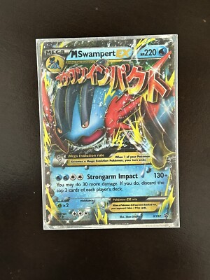 Pokémon TCG Mega Swampert EX XY XY87 Holo Promo NM | eBay