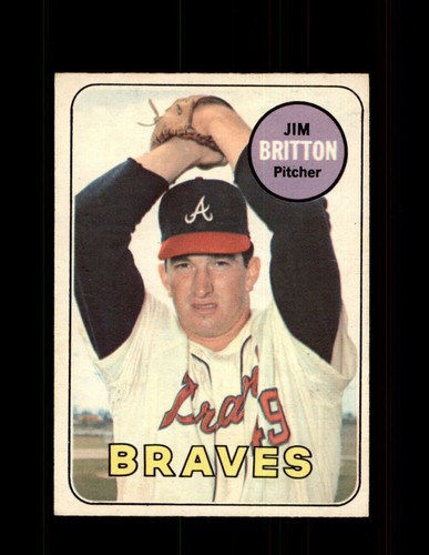 1969 JIM BRITTON OPC #154 O-PEE-CHEE BRAVES *G6334 | eBay