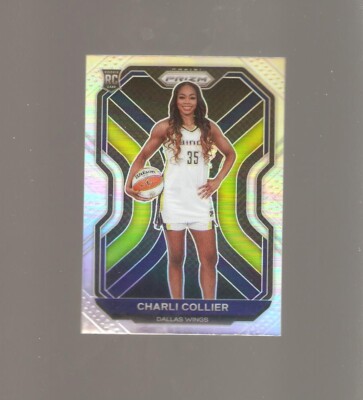 charli collier 2021 panini wnba rookie prizm silver insert card, | eBay