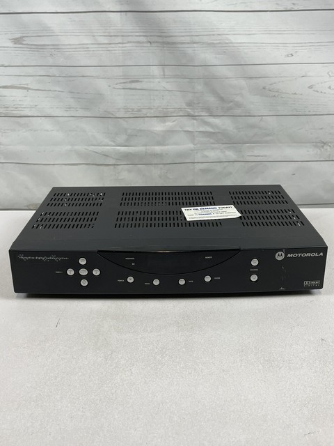 Motorola DCT2524/1631/AL CABLE CONVERTER BOX and controller for sale ...
