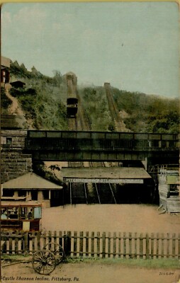 1912 Castle Shannon Incline Railroad View Pittsburg PA Postcard D49 | eBay