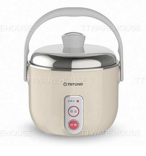 NEW TATUNG TAC-03D-NBI 3-Cup #304 Stainless Steel Rice Cooker AC110V US ...