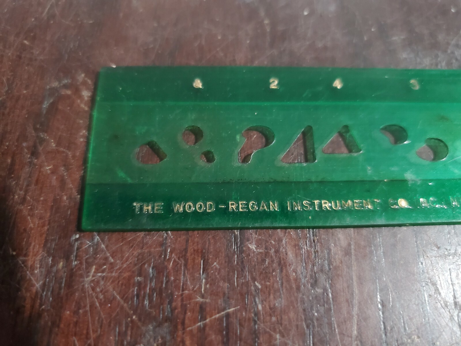 Vintage Wrico Lettering guide VN 290 The Wood Regan Instrument co | eBay