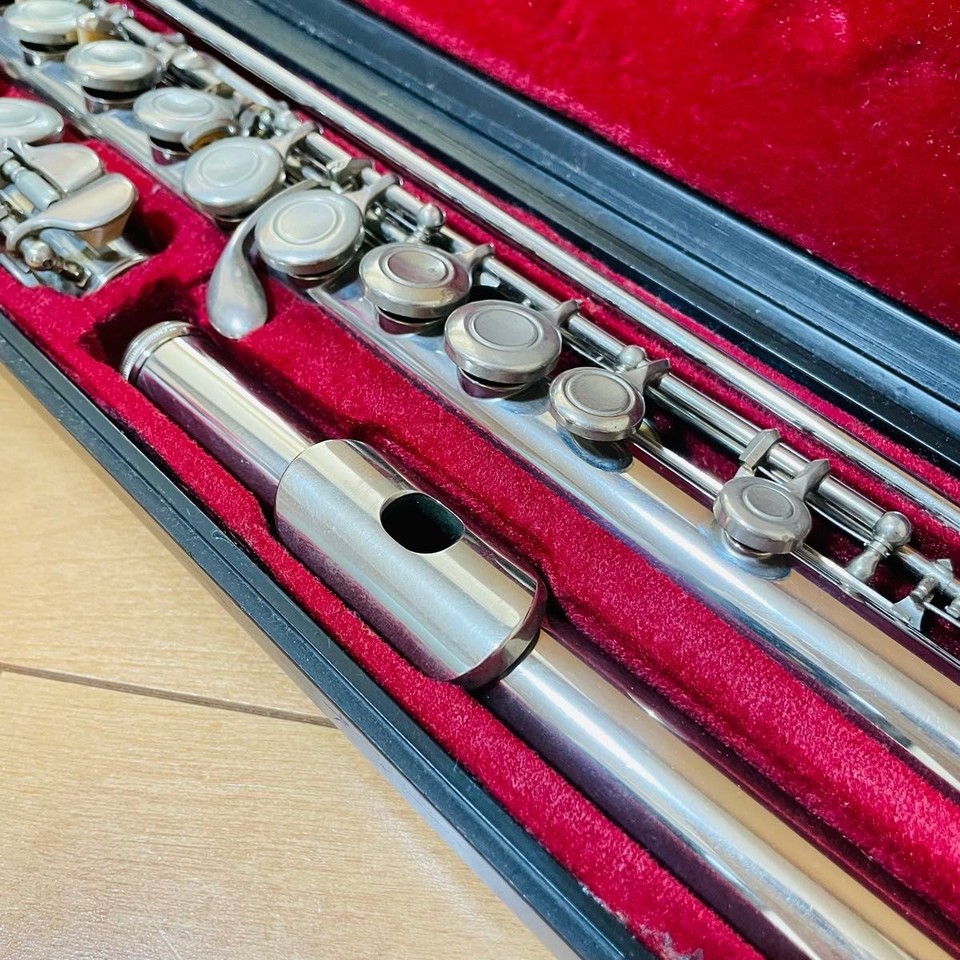 NIKKAN YAMAHA YFL-211 Flute Silver Plating with Hard Case from Japan | eBay