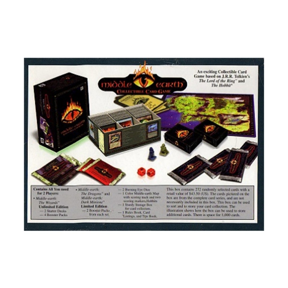 ICE Middle-Earth The Wizards CCG Unlimited Ed Gift Set VG+/NM | eBay