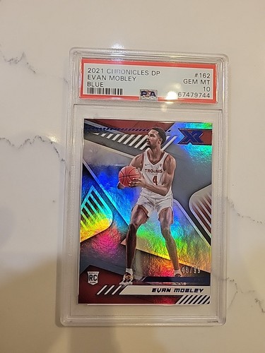 2021-22 Panini Chronicles Draft Picks - Xr Evan Mobley #162 Blue /99 ...