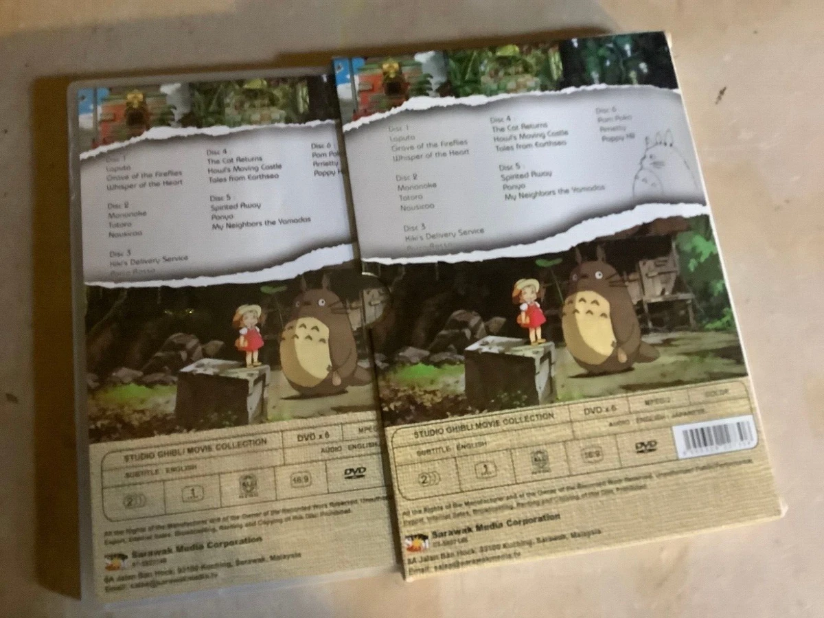 Studio Ghibli Dvd Collection Ebay