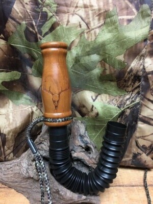 Adjustable Deer Grunt Call - Cherry Wood | eBay