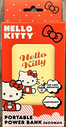 Hello Kitty Electronics Portable Power Bank Charger Phone Laptop ...