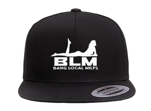 BLM Bang Local Milfs Snapback Hat, Trucker Cap, Custom Hat Unisex | eBay