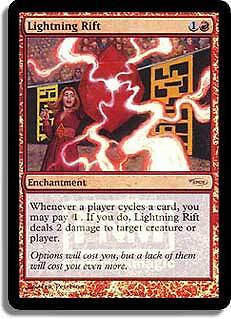 Lightning Rift (FNM) FOIL Promo PLD Enchantment Special MAGIC MTG CARD ...