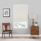 Blackout Cordless Retractable Solid Ivory Window Roman Shades | eBay