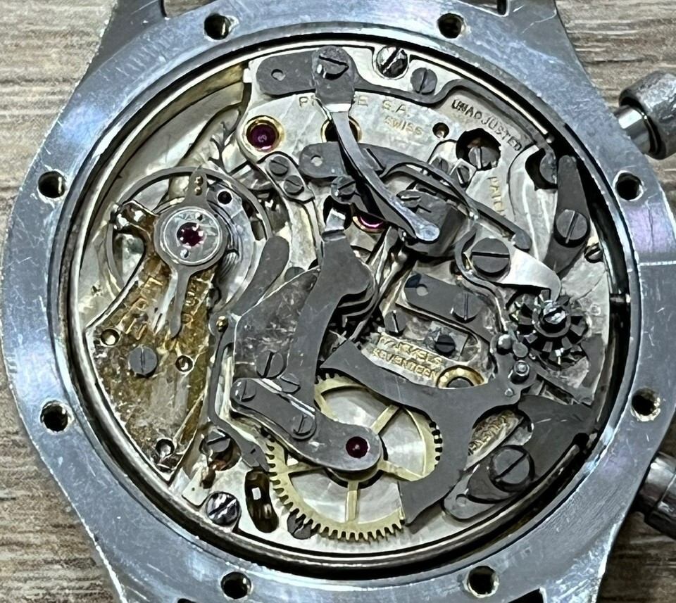 PIERCE CHRONOGRAPH 37 mm MANUAL Cal. Pierce 134 RARE MEN WRIST WATCH | eBay