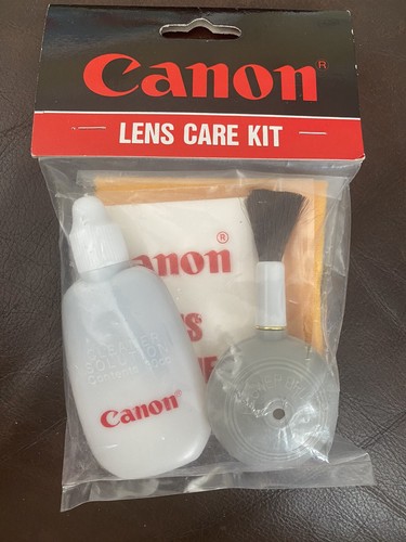 New Canon Camera Lens Care Kit L-2100/SPP-102 Lens Cleaning Solution ...