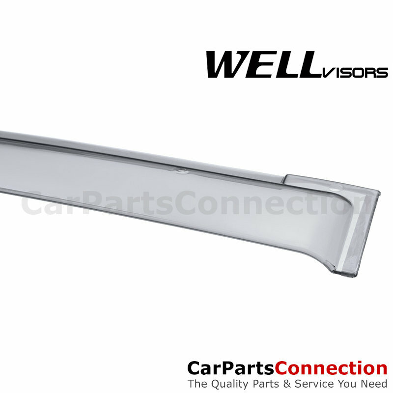 WellVisors For Toyota Prius 2010-2015 Clip-on Rain Sun Guard Window ...