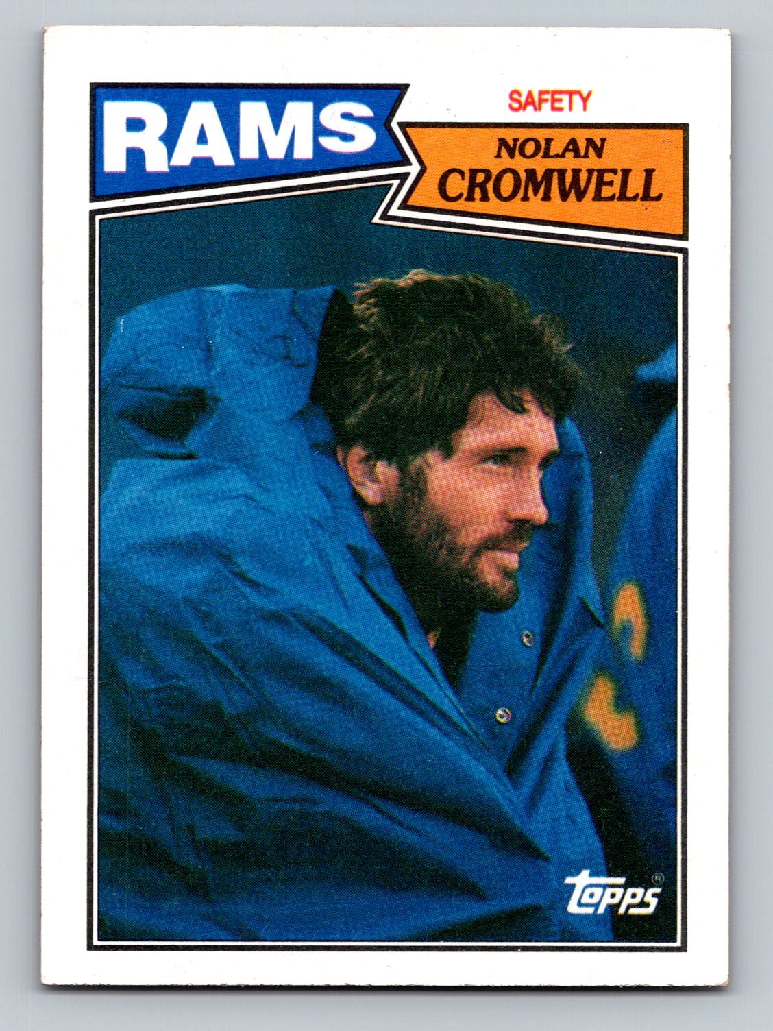 1987 Topps #159 Nolan Cromwell Los Angeles Rams | eBay