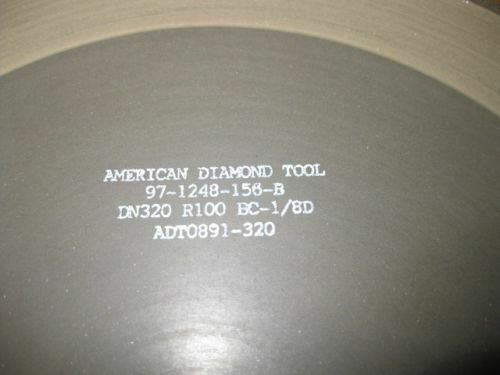 10 x 125x1-1/4" Diamond Grinding-Cutting Wheel 1F1 Bakelite 320 Grit ...