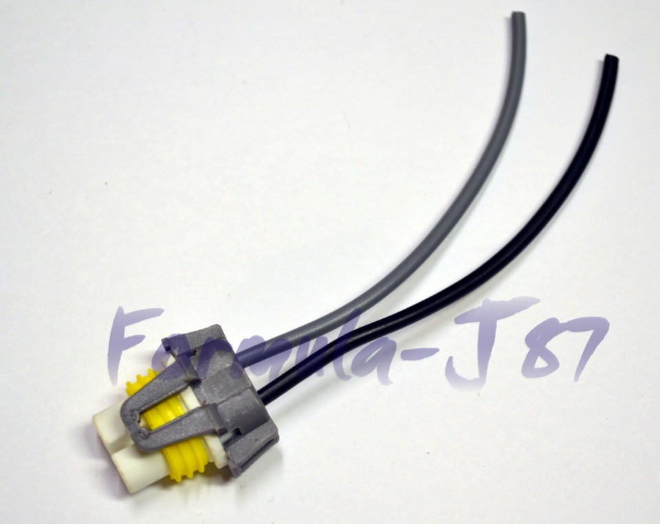 Wire Pigtail Female Ceramic C 899 Fog Light Two Harness Bulb Socket ...