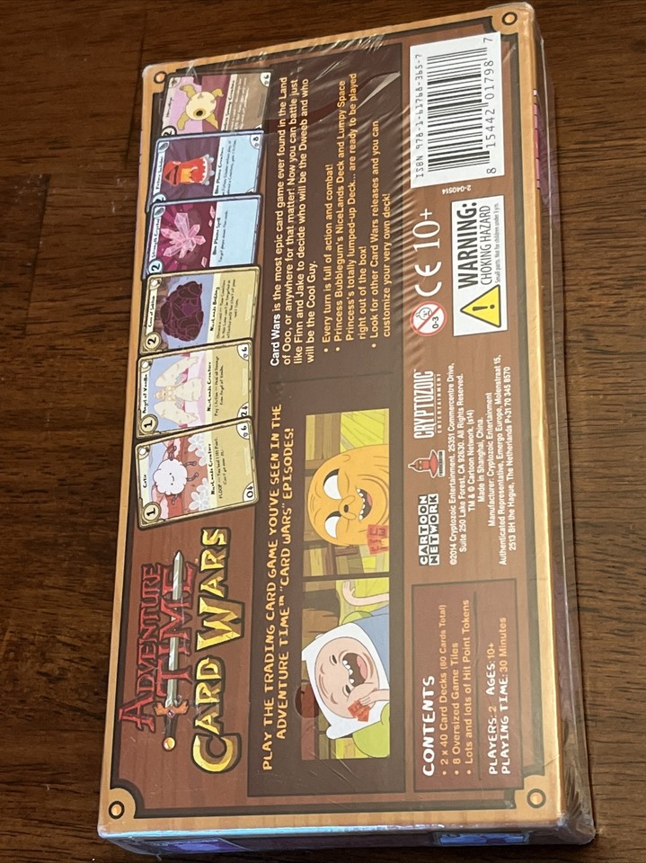 Adventure Time Card Wars Collector's Pack Princess Bubblegum vs. LSP ...