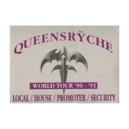 Queensryche 1990 Empire Concert Tour Local Crew Backstage Pass | eBay
