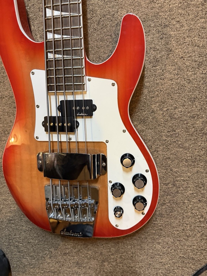 Jackson X Series Concert Bass CBXNT DX V 5-String Fireburst 5 String ...