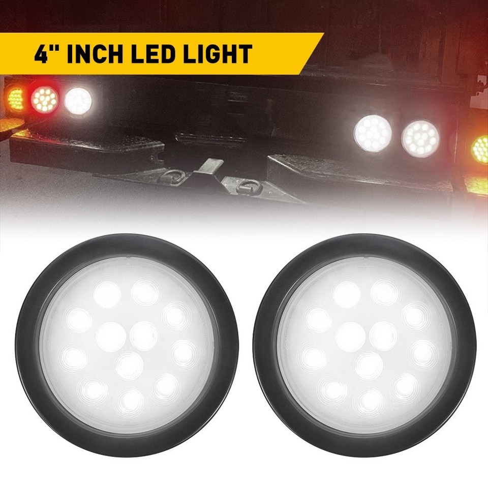 Red/White/Amber LED ID Bar Light Truck Boat Trailer Marker Clearance ...