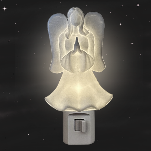 Angel Night Light LED Plug-In ? Guardian Angel Décor for Bedroom and ...