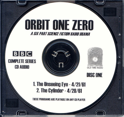 ORBIT ONE ZERO - 6 Shows Old Time Radio OTR On 3 Audio CDs | eBay