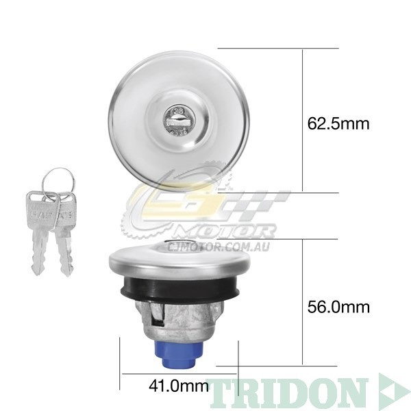 TRIDON FUEL CAP LOCKING FOR Toyota Stout RK40 - 100 01/63-12/68 4 1.9L ...