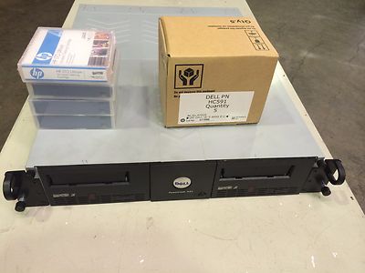 Dell Powervault 114T 2xLTO2 200/400GB TAPE DRIVES SE/LVD/SCSI | eBay ...