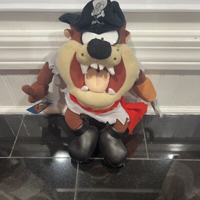Pirate Taz 11” Looney Tunes Plush 2002 NWT | eBay