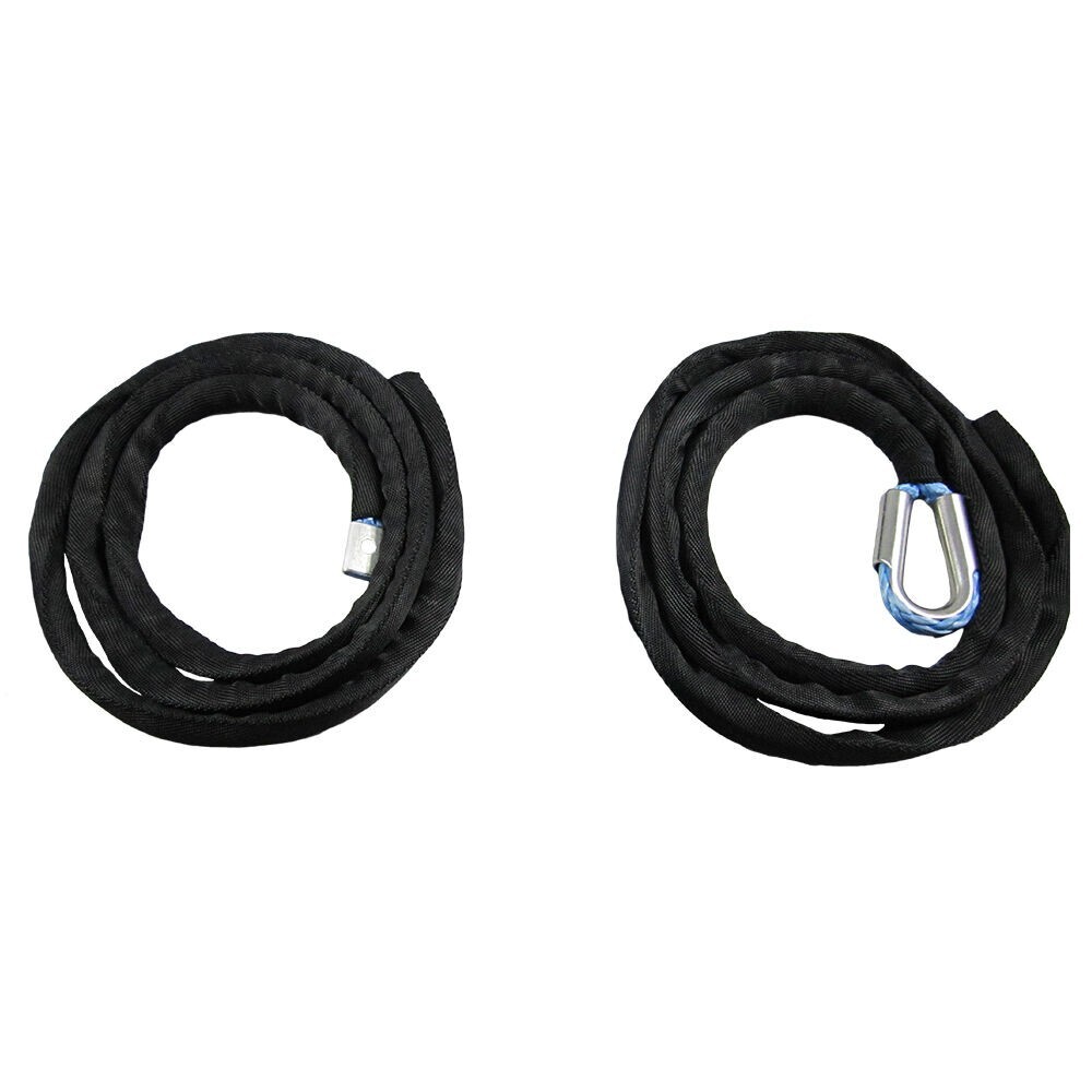 8MM X 30M Dyneema SK78 Winch Rope Synthetic Car Tow Recovery Offroad ...