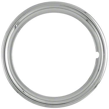 18" NEW Plastic Chrome Beauty Rings TRIM RING SET | eBay