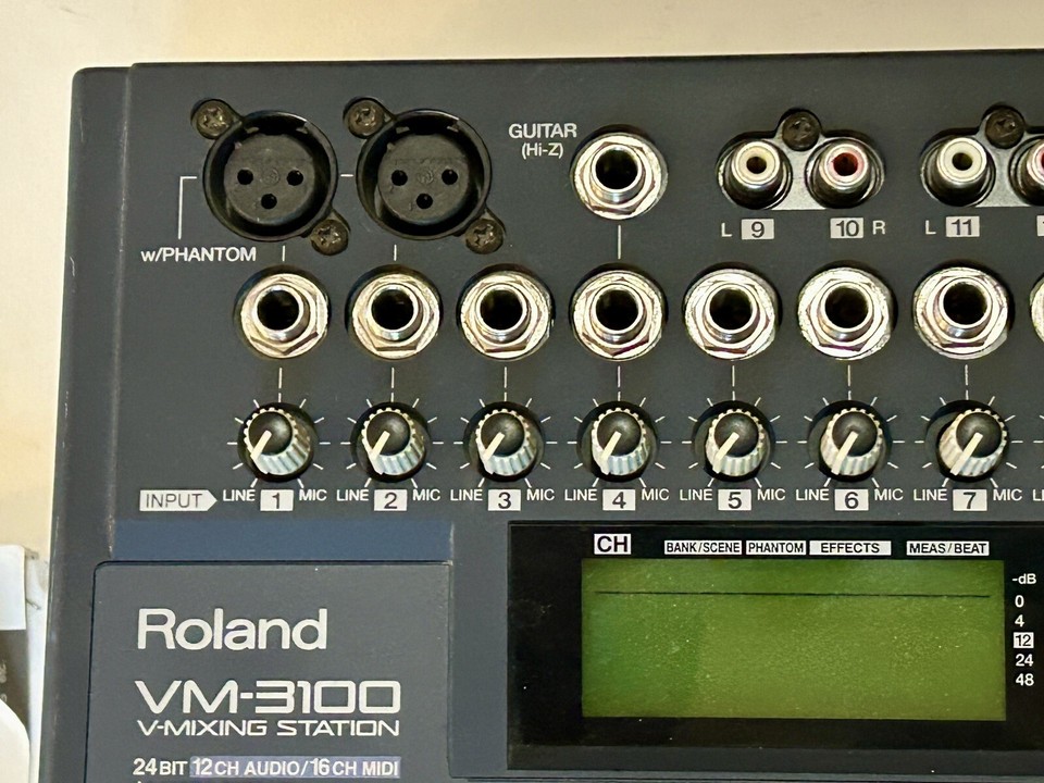 Roland VM-3100 Pro V-Mixing Station 24 bit 20 Channel MIDI with adapter ...