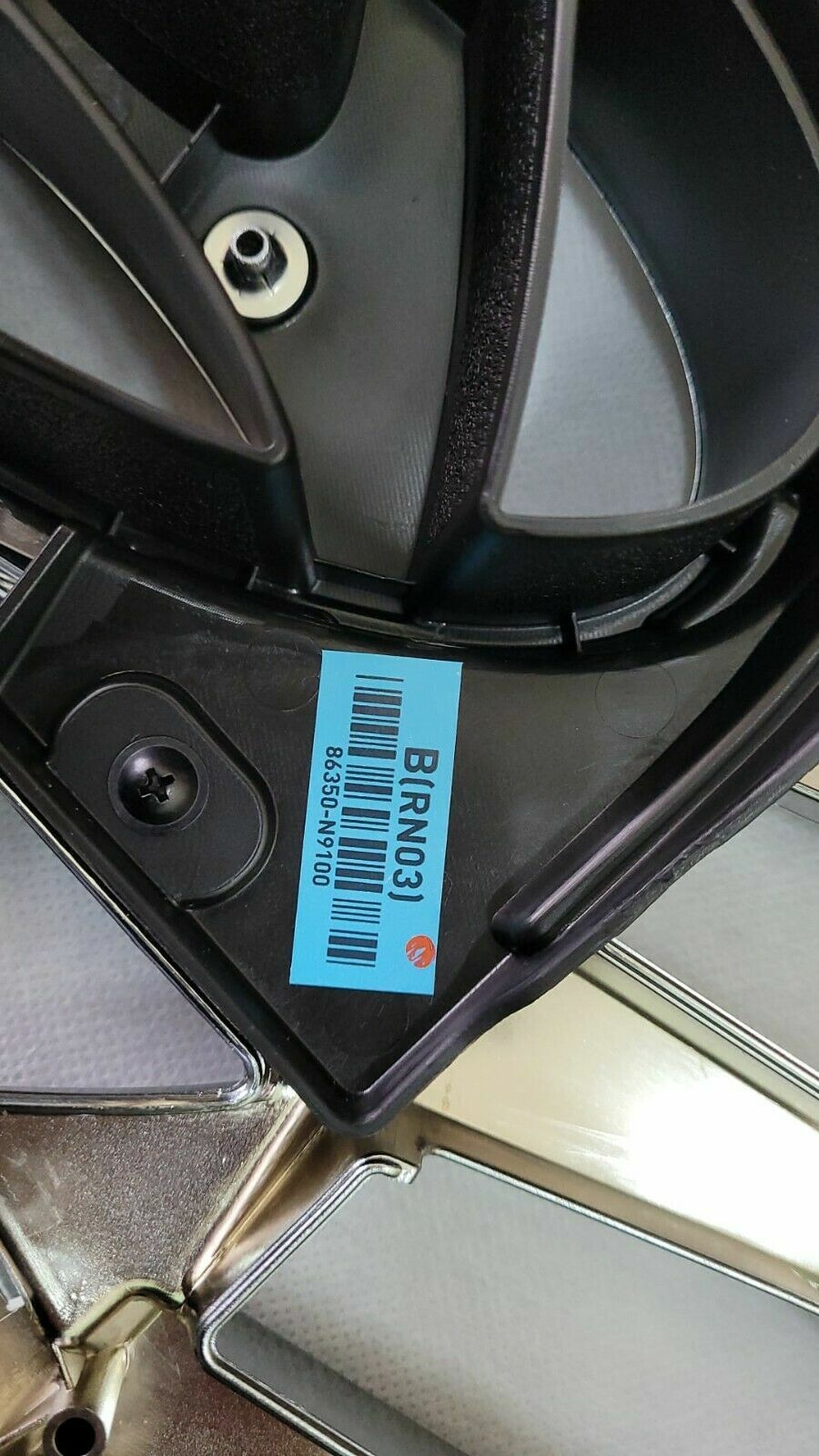 OEM 86350N9100 N9000 Upper Radiator Grille w/o Camera for Hyundai ...