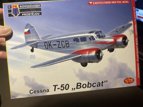 KP M0171 1/72 Cessna T-50 Bobcat Sky King Maker Is KM Models. Has ...