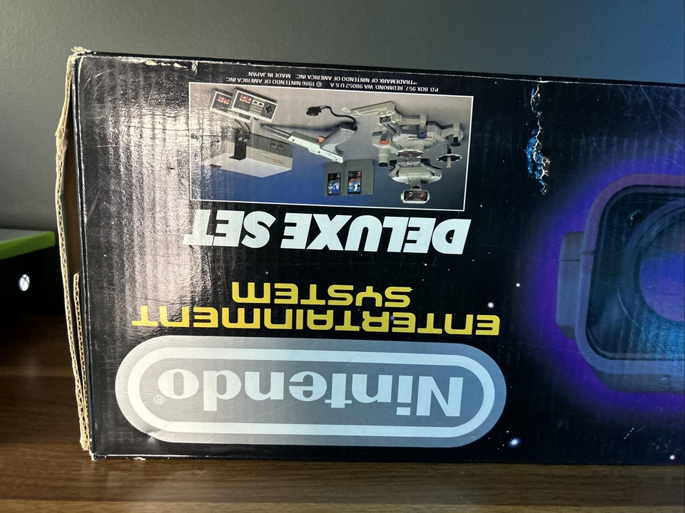 NES Nintendo Deluxe Set Rob Robot Box Only**** | eBay
