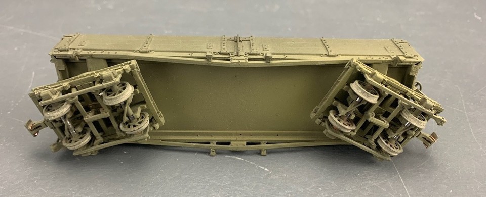 1:43 7MM On2 WDLR Class D bogie open wagon RTR O3484 | eBay