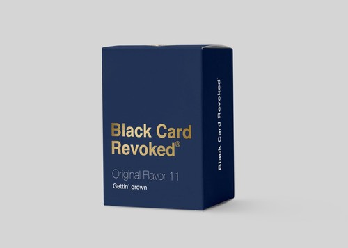 Black Card Revoked Edition Eleven - Gettin' Grown | Black Card Game ...