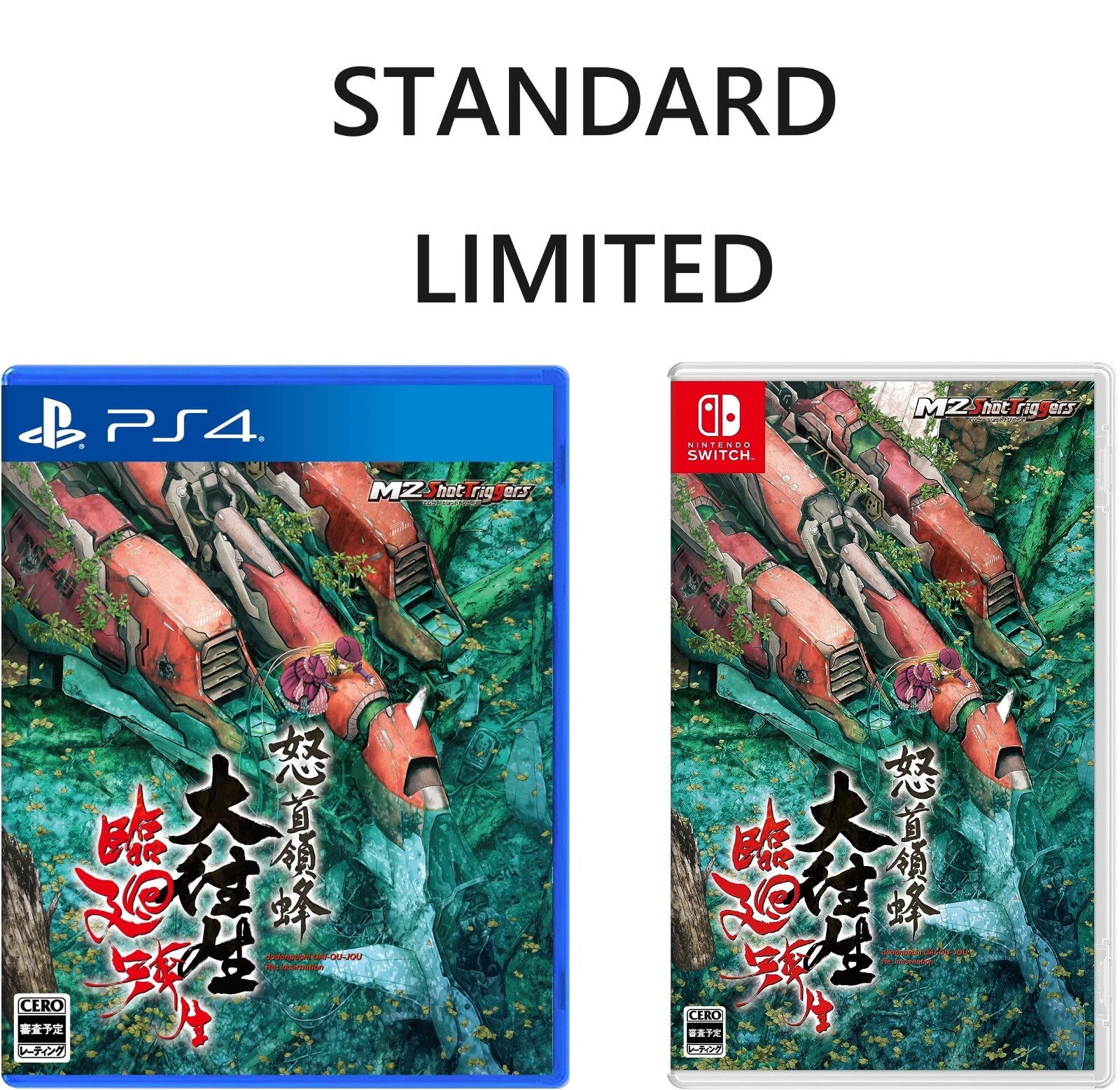 DoDonPachi Blissful Death Re:Incarnation Switch PS4 STANDARD LIMITED ...