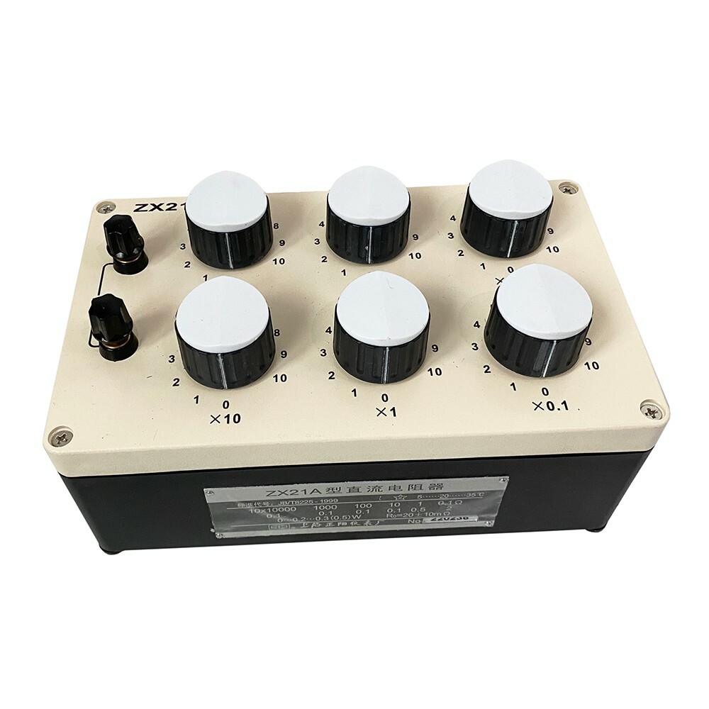 DC Resistance Box Precision Adjustable DC Bridges Decade Resistor ...