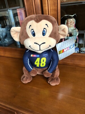Kellytoy 10.5" NASCAR MONKEY# 48 JIMMIE JOHNSON NEW NWT | eBay