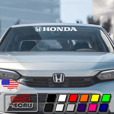 Honda Windshield Stickers