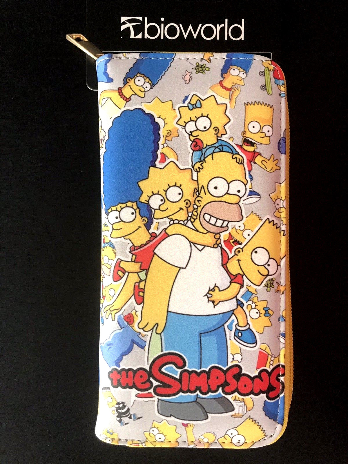 The Simpsons Purse Wallet Handbag Womens Mens Kids Homer Bart Cartoon ...