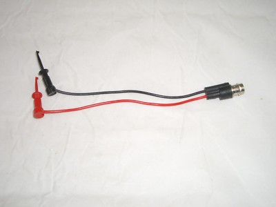 MPJ 17559TE 5" BNC FEMALE MICRO GRABBER CLIPS TEST LEADS FITS POMONA | eBay