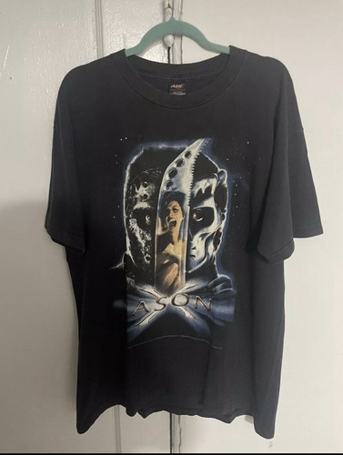 Jason x Vintage Tshirt…back Hit…large…22x29…ALM Tag…beautiful Fade On ...