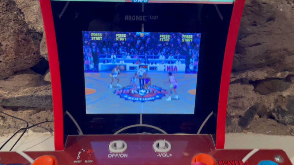 Arcade1Up 2-Player Countercade NBA Jam Bartop Arcade - Great Condition ...