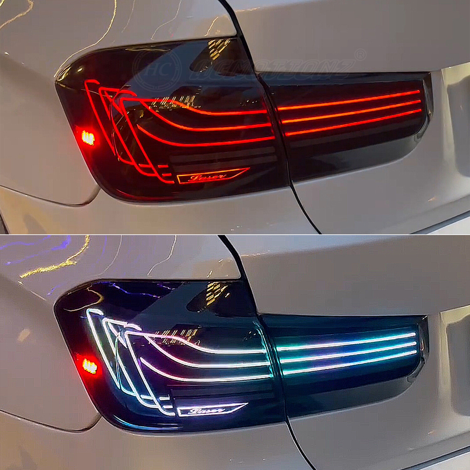 RGB LED Tail Lights For BMW F30 F80 2012-2018 M3 3 Series CSL Start UP ...