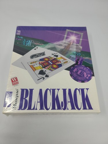 Masque Blackjack for Windows Video Game 3 1/2" Disk Only Sealed ...